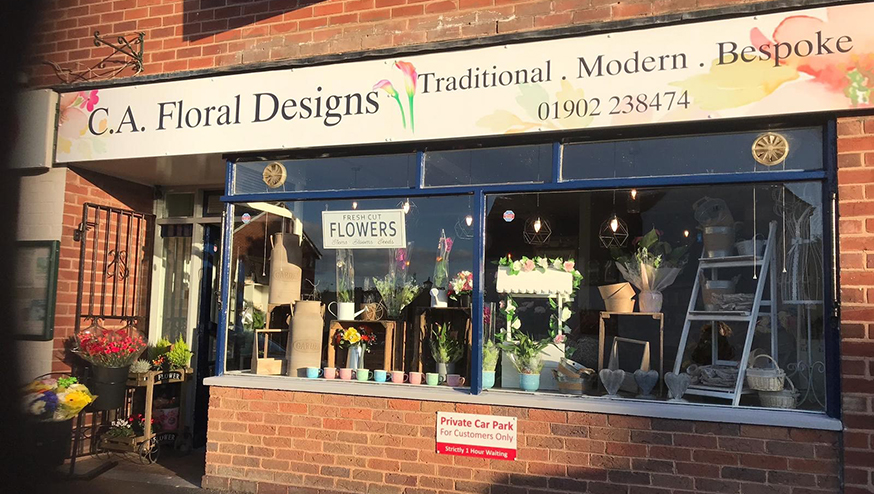 CA Floral Designs Wolverhampton Florist 01902 238474